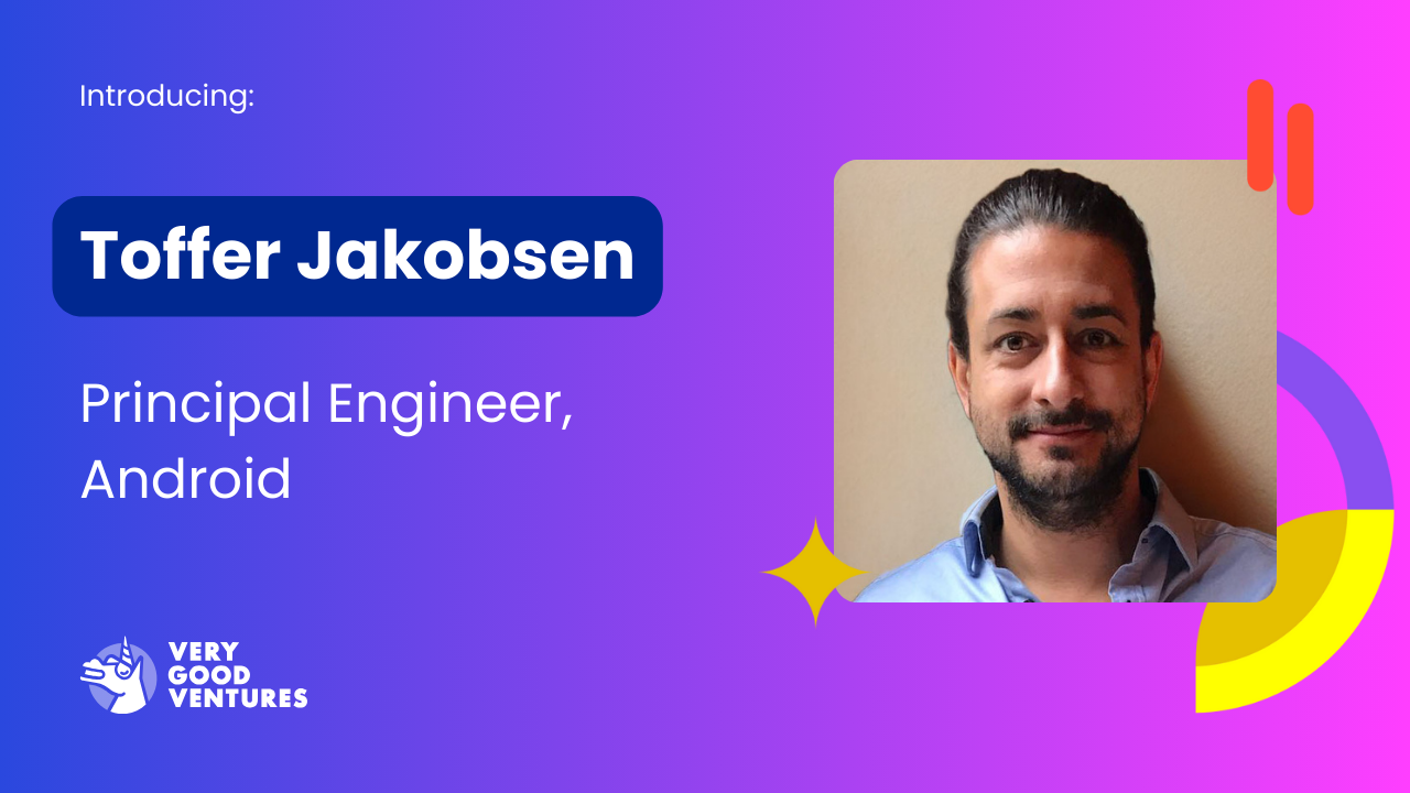 Top Android Expert Joins VGV: Toffer Jakobsen